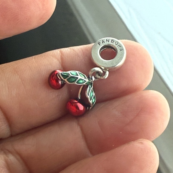 Pandora | Accessories | Pandora Red Cherry Charm Bracelet | Poshmark